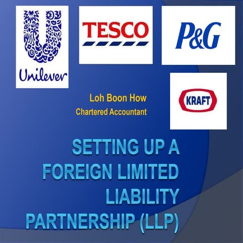 Setting Up A Foreign Limited Liability Partnership (Foreign LLP) | PPTX
