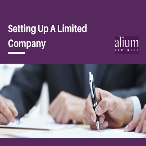 Forming A Limited Company - The Checklist | PPTX
