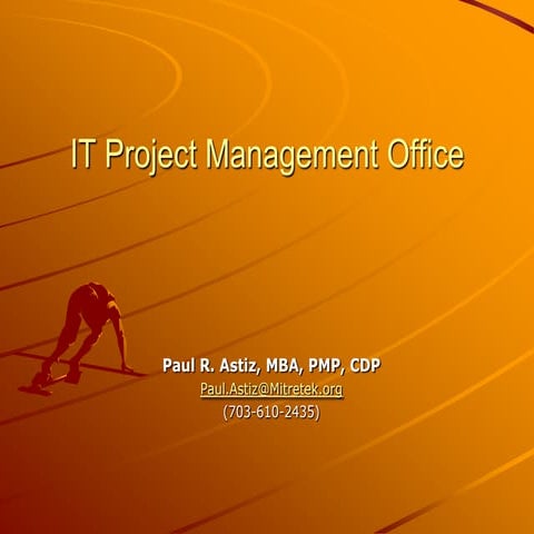 Setting Up A Project Management Office | PPTX