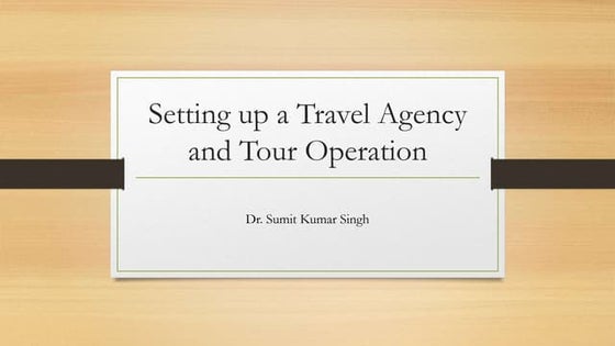 Classification of Tour Packages | PPTX | Travel Preparation and Advice ...