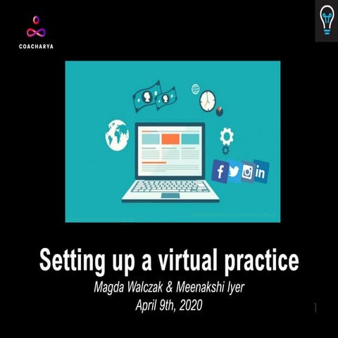 Setting up a Virtual Coaching Practice | PPT