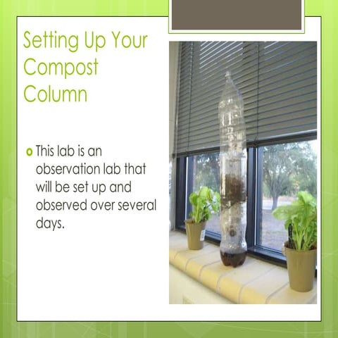 Setting up Your Compost Column | PPT