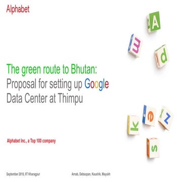 Setting up data centre at bhutan | PDF