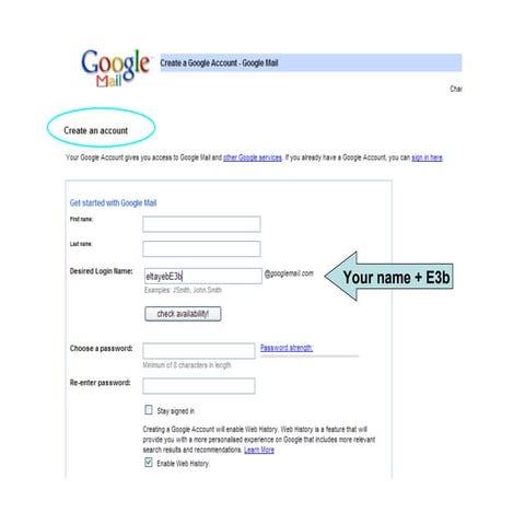 Setting Up Gmail | PPT