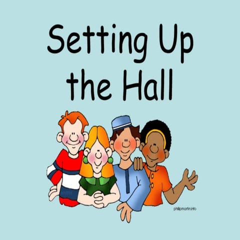 Setting up hall | PDF
