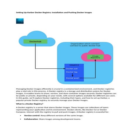 Setting Up Harbor Docker Registry in ubuntu | DOCX