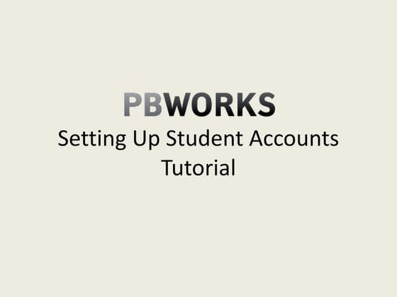 Creating student accounts (diigo) | PPT