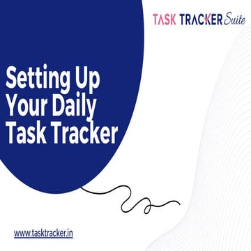 Setting Up Your Daily Task Tracker | PDF | Technology & Computing