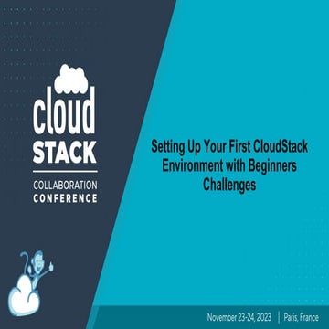 Setting Up Your First Cloudstack Environment With Beginners Challenges
