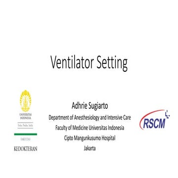 Setting Ventilator pengaturan ventilator | PDF