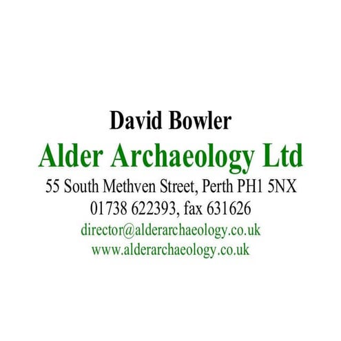 Settlement david bowler-alder archaeology ltd | PDF | Historic Site and ...