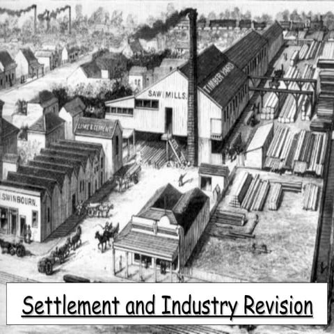 Settlement and industry revision | PPT