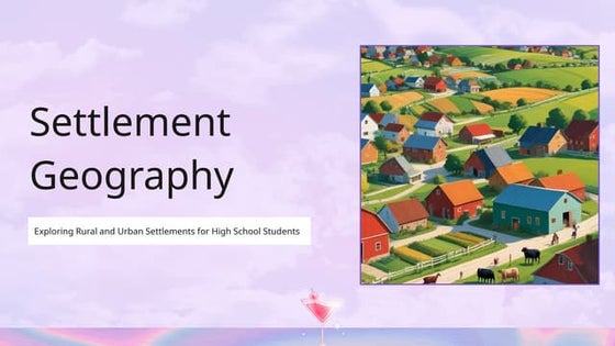 Grade 12 SETTLEMENT GEOGRAPHY | PPTX