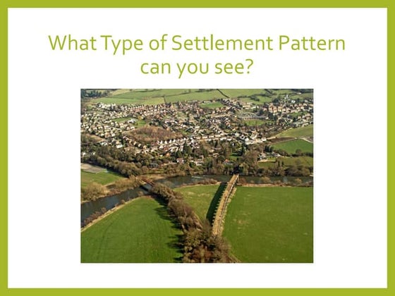 Settlement Hierarchy Worksheet A3 | PPT