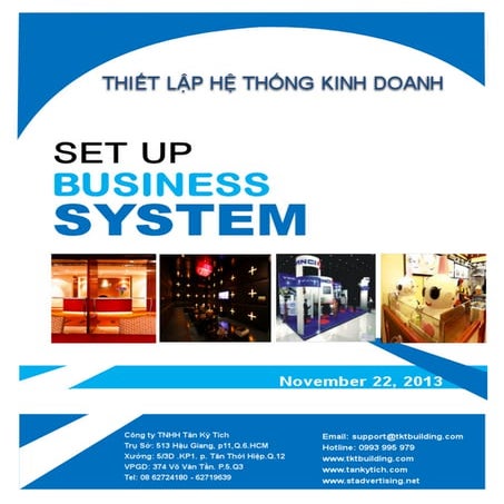 Set up business system | PDF