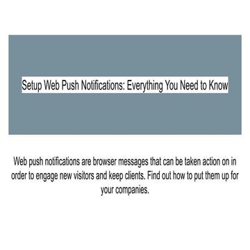Setup Web Push Notifications_ Everything You Need to Know.pdf