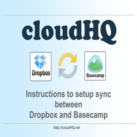 Sync Dropbox and Basecamp | PPTX