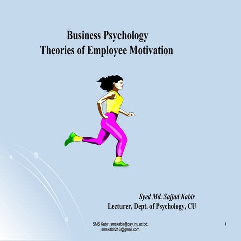 Theories of Employee Motivation | PPT