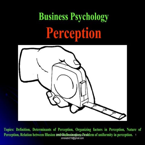 Perception | PPT