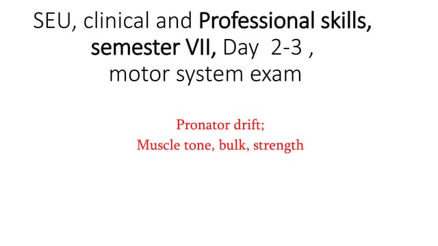 MANUAL MUSCLE TESTING OF CORE MUSCLES (abdominals) | PPTX