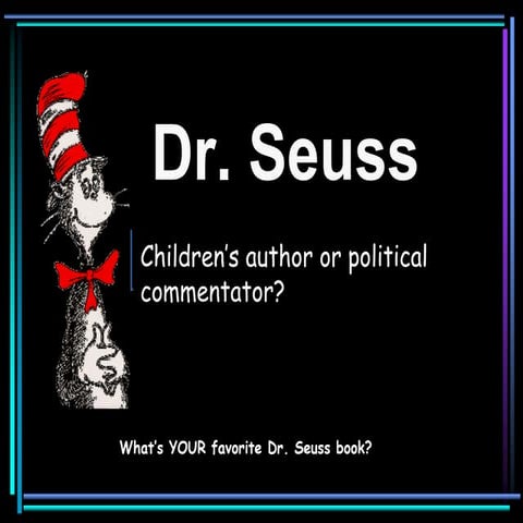 Dr. Seuss | PPTX