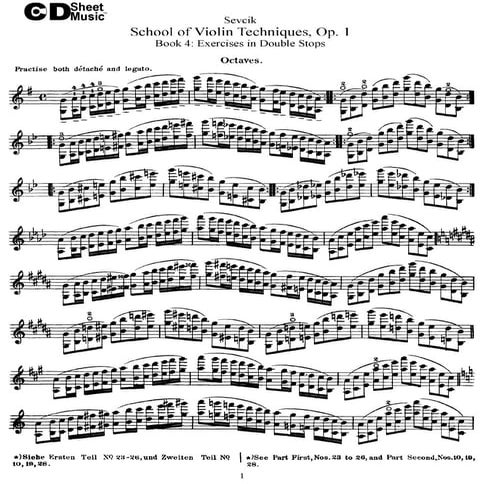 Sevcik op-1-livro-4 | PDF