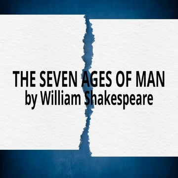 SEVEN-AGES-OF-MAN use of figurative language | PPT