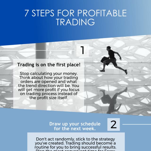 7 STEPS FOR PROFITABLE TRADING [INFOGRAPHIC] | PDF
