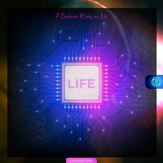 Seven Cardinal Rules in Life | PDF