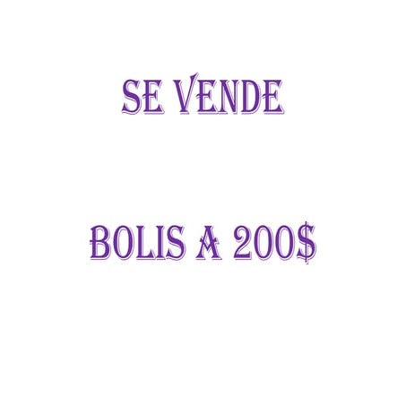 Se vende | PPT