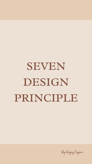 Elements and Principles of Design (Updated) | PPTX
