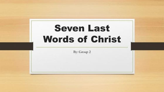 Stations of the Cross PowerPoint | PPT