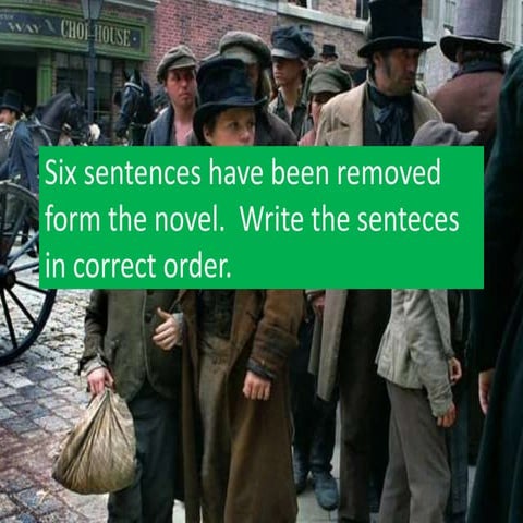 OLIVER TWIST. 1 Activity | PPTX