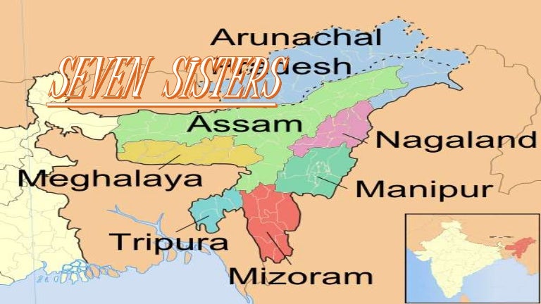 Seven sisters - North Eastern States