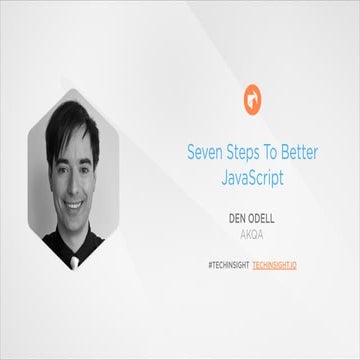 Seven Steps To Better JavaScript | PDF | Web Development | Internet
