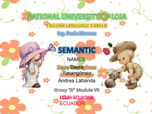 Seven Types Of Meaning Semantic Converted Pptx