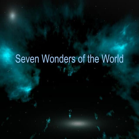 Seven Wonders of the Ancient World | PPT