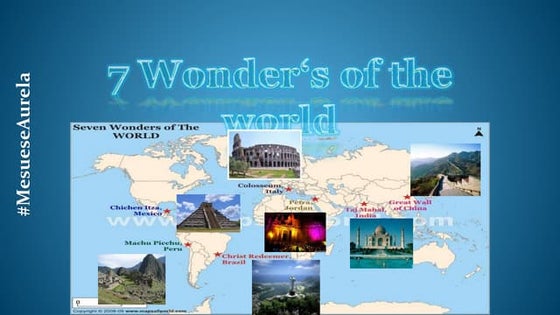 7 wonder of the world | PPT
