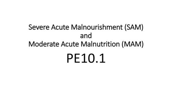 Protein energy malnutrition in pediatrics | PPT