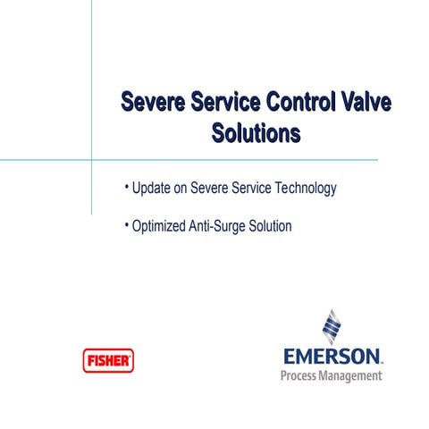 Severe Service Overview & Capabilities Short Verison.ppt