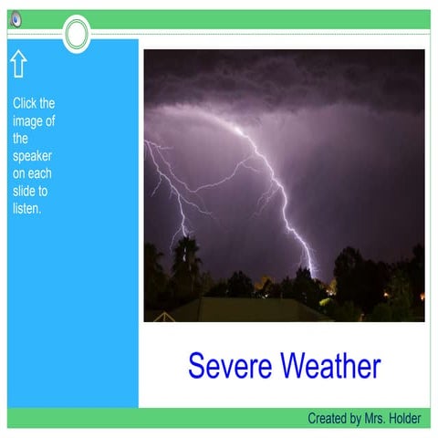 Severe weather 521 | PPT