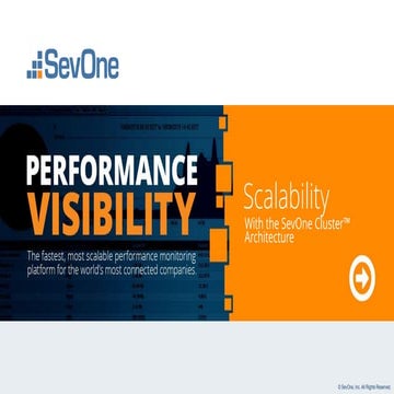 SevOne Scalability | PDF