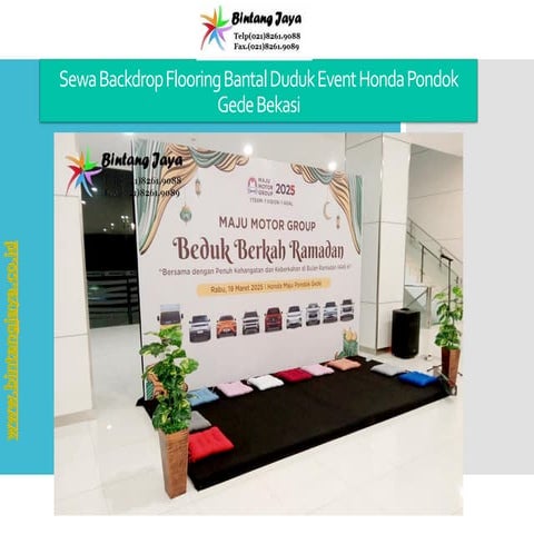 Sewa Backdrop Flooring Bantal Duduk Event Honda Pondok Gede Bekasi.pdf