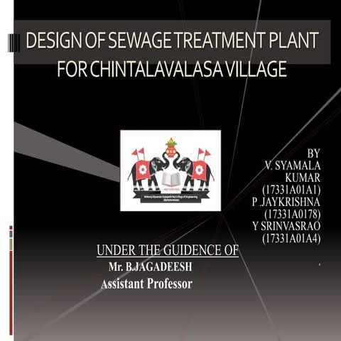 Sewage treatment plant design may 24 | PPT
