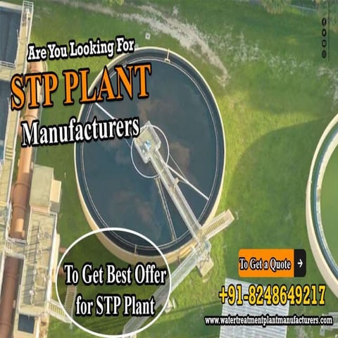 Sewage Treatment Plant,STP Plant Manufacturers,Industrial STP Plant ...
