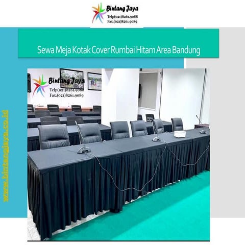 Sewa Meja Kotak Cover Rumbai Hitam Area Bandung.pdf