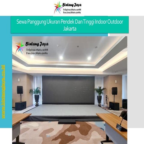 Sewa Panggung Ukuran Pendek Dan Tinggi Indoor Outdoor Jakarta.pdf