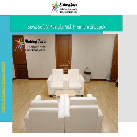 Sewa Sofa VIP single Putih Premium di Depok.pdf
