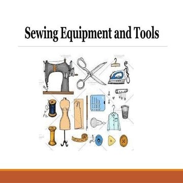 SEWING TOOLS | PPTX
