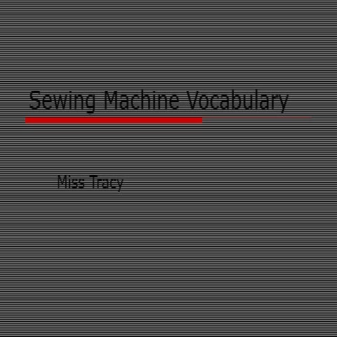 Sewingmachineattachments | PPTX